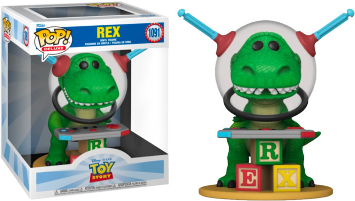 Figurine Rex Toy Story Funko Pop Disney 1091 Exclusive Special Edition