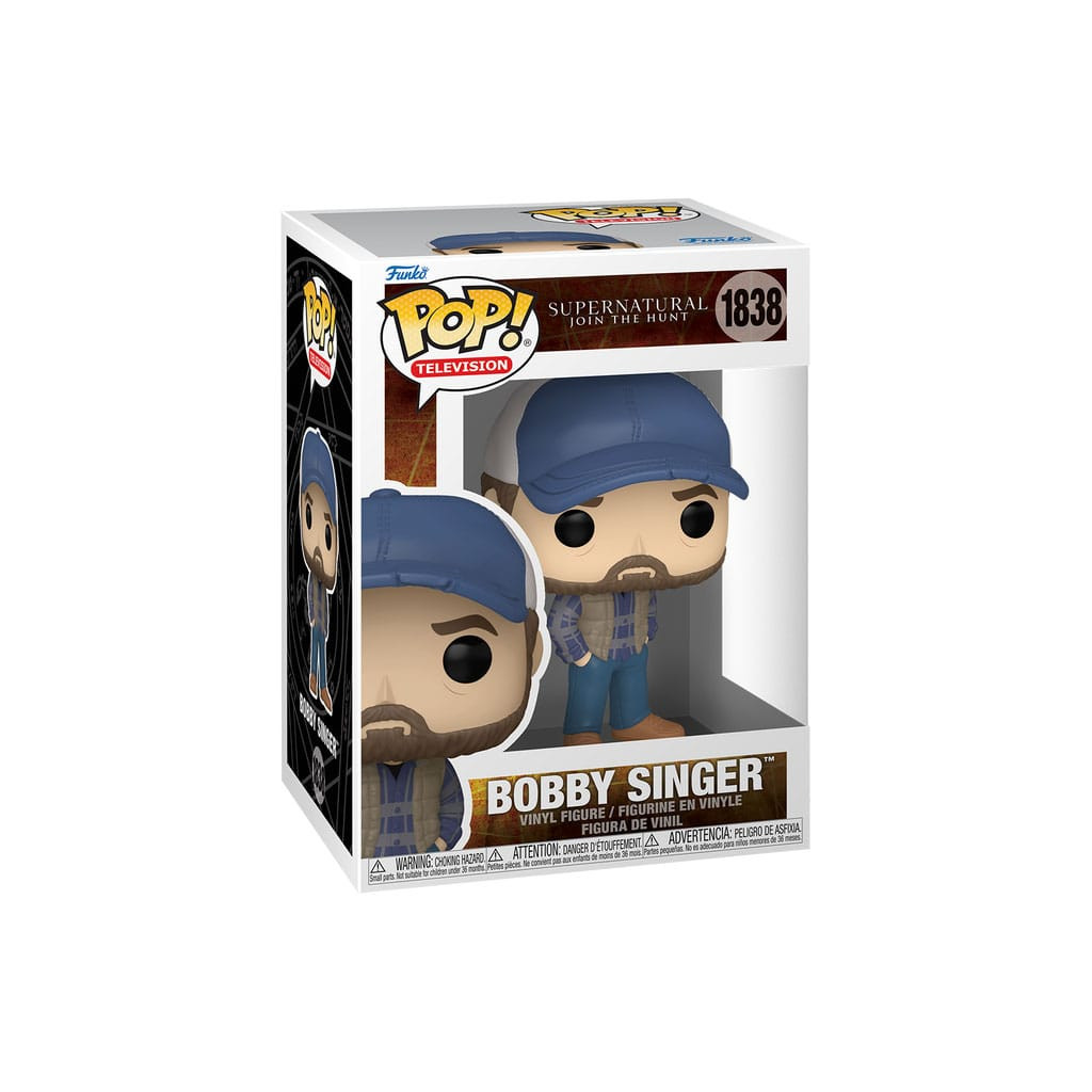 Figurine Bobby Singer / Supernatural Join The Hunt / Funko Pop TV 1838